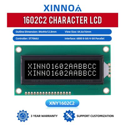 China Industrial Grade 1602C2 16x2 LCD Module 84x44mm COB Display ST7066U Controller for sale