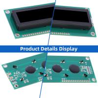China Industrial Grade 1602C2 16x2 LCD Module 84x44mm COB Display ST7066U Controller for sale