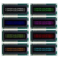 China 1602W 3.3V STN LCD Display Module 80x30x11mm 16PIN Graphic Dot Matrix Black Film for sale