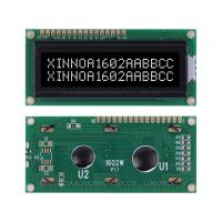 China 1602W 16x2 Character LCD Display Module ST7066U COB 80x30x11mm Black Film STN for sale