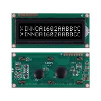 China BTN 1602Y Serial Port LCD Module 2x16 8PIN AIP31068 1602 Cob Monochrome Character Screen 80x30mm for sale