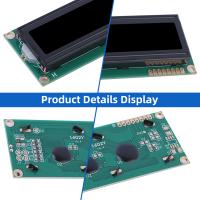 China BTN 1602Y Serial Port LCD Module 2x16 8PIN AIP31068 1602 Cob Monochrome Character Screen 80x30mm for sale