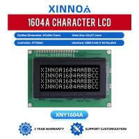 China 1604A Character LCD Module 16x2 ST7066U Controller 87x60x13mm COB Black Film Display for sale