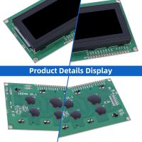 China 1604A Character LCD Module 16x2 ST7066U Controller 87x60x13mm COB Black Film Display for sale