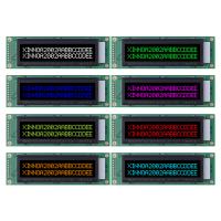 China BTN Black Film 2002A Liquid Crystal Display 2002 ST7066U 2-Line Character Screen Support Customization for sale