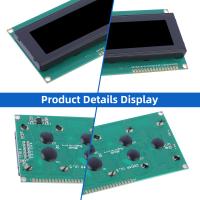China 2004A 3.3V Character LCD Module 20x4 ST7066U Controller COB Black Film Display for sale