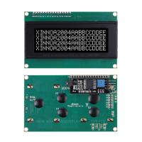 China BTN Black Film 2004A IIC Adapter Board Character LCD Module LCD ST7066U Support Customized Language for sale