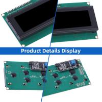 China BTN Black Film 2004A IIC Adapter Board Character LCD Module LCD ST7066U Support Customized Language for sale