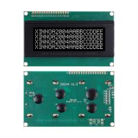 China BTN Black Film 2004A LCD Module 4*20 16PIN Interface Module Optional ST7066U LCD/LCM Display Screen for sale