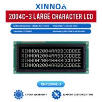 China BTN 2004C-3 20x4 Large Character LCD Screen 146x62.5mm COB Display ST7066U for sale