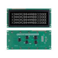 China BTN 2004C-3 20x4 Large Character LCD Screen 146x62.5mm COB Display ST7066U for sale