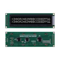China 2402A 24x02 COB Monochrome Character LCD Display Module ST7066U 118x36x12.7mm for sale