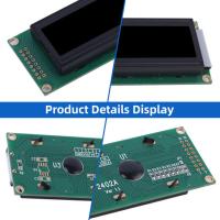 China 2402A 24x02 COB Monochrome Character LCD Display Module ST7066U 118x36x12.7mm for sale