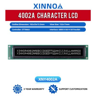 China BTN 4002A LCD Character Display Module 2x40 182x33mm COB ST7066U 16PIN for sale