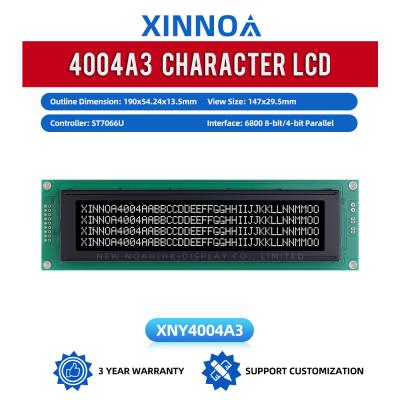 China BTN 4004A3 4x40 Character LCD Module ST7066U COB Display 190x54mm Parallel Port for sale