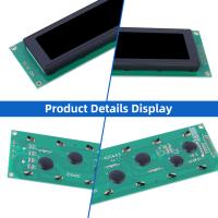 China BTN 4004A3 4x40 Character LCD Module ST7066U COB Display 190x54mm Parallel Port for sale