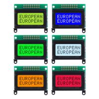 China Cyrillic Gray Film 0802C LCD Module 2*8 ST7066U LCD Parallel Display 51 Microcontroller Stm32 for sale