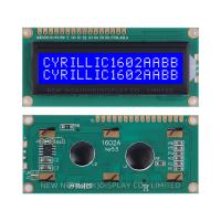 China Cyrillic 1602A 3.3V LCD Display Module 80x36x11mm COB ST7066U Customizable for sale