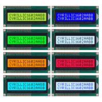 China Cyrillic Blue Film White Letters 1602A-13 Character Display Screen Multi Language Module COB LCD Module for sale