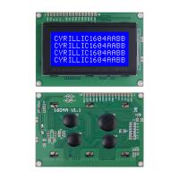 China Cyrillic 1604A 16x04 Character LCD Display Module 87x60x13mm ST7066U COB for sale