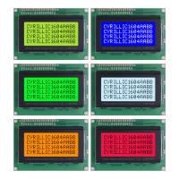China Cyrillic 1604A Character LCD Display Module 87x60x13mm ST7066U Controller COB for sale