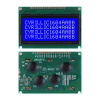 China Cyrillic 1604B-2 COB Character LCD Screen 72x48x9.9mm 16x04 Industrial Display for sale