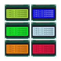 China Cyrillic Gray Film 1604B-2 Character Display Screen 04*16 ST7066U LCD Module Support Customization for sale