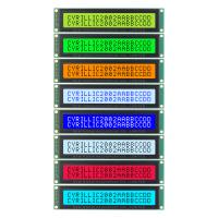 China Cyrillic 2002K-1 20x2 Character LCD Display Module 180x40x14.5mm ST7066U Controller for sale
