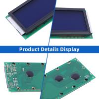 China Cyrillic 2004C-1 20x4 Large Character LCD Module Display 146x50mm ST7066U 4.1 Inch for sale
