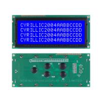 China Cyrillic 2004C-3 LCM LCD Display Module 20x4 Characters ST7066U Controller 146x62.5mm for sale