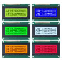 China Cyrillic Blue Film White Letters 2004D Font Screen Interface Module ST7066U Single Row Interface Module for sale