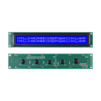 China Cyrillic 4002A 40x02 LCD Character Display Module COB ST7066U 182x33mm for sale