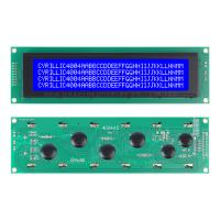 China Cyrillic 4004A5 40x4 Character LCD Module COB ST7066U 190x54mm Parallel Interface for sale