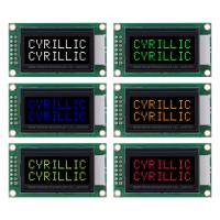 China Cyrillic BTN Black Film 0802B-2 Character Display Screen 3.3V Or 5V Character Dot Matrix Screen for sale