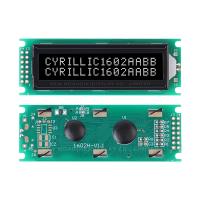 China Cyrillic 1602H Character LCD Display Module 85x30x11.3mm ST7066U Controller for sale