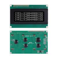 China Cyrillic BTN Black Film 2004A 3.3V LCD Display Module ST7066U LCM Display Module Dot Matrix Screen for sale
