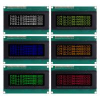 China Cyrillic BTN Black Film 2004A 3.3V LCD Display Module ST7066U LCM Display Module Dot Matrix Screen for sale