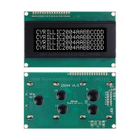 China Cyrillic BTN Black Film 2004A LCM Display Module Dot Matrix Screen ST7066U High Quality LCD Screen for sale