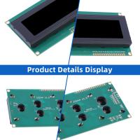 China Cyrillic BTN Black Film 2004A LCM Display Module Dot Matrix Screen ST7066U High Quality LCD Screen for sale