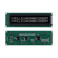 China Cyrillic BTN Black Film 2402A LCD Screen Multilingual LCM Module for sale