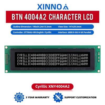 China Cyrillic BTN Black Film 4004A2 LCM LCD Module 16PIN Interface Module ST7066U Display Screen for sale