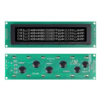 China Cyrillic BTN Black Film 4004A5  LCD Display Module LED Backlit Character Screen ST7066U for sale