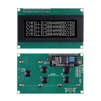 China Cyrillic BTN Black Film2004A IIC Adapter Board Character LCD Module Display Screen 12C Interface 5V for sale