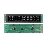 China Cyrillic 2002K-1 20x2 COB LCD Module 180x40x14.5mm with ST7066U Controller and LED Backlight for sale