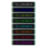 China Cyrillic 2002K-1 20x2 COB LCD Module 180x40x14.5mm with ST7066U Controller and LED Backlight for sale