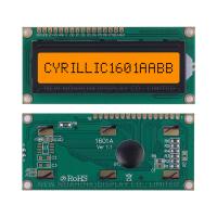China Cyrillic 1601A 16x1 LCD Display Module 80x36x11mm COB ST7066 Controller for sale