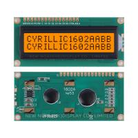 China Cyrillic Gray Film 1602A 3.3V LCD Display Screen Controller ST7066U Support Scheme Development for sale