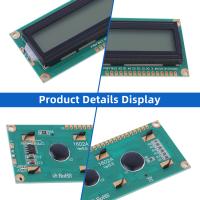 China Cyrillic Gray Film 1602A 3.3V LCD Display Screen Controller ST7066U Support Scheme Development for sale