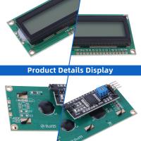 China Cyrillic 1602A IIC Adapter Board Industrial Grade 80x36mm Display Screen Character Dot Matrix for sale