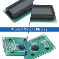 China Cyrillic Gray Film 1602B REV.C Side Backlight 16PIN Standard Interface Character Module for sale